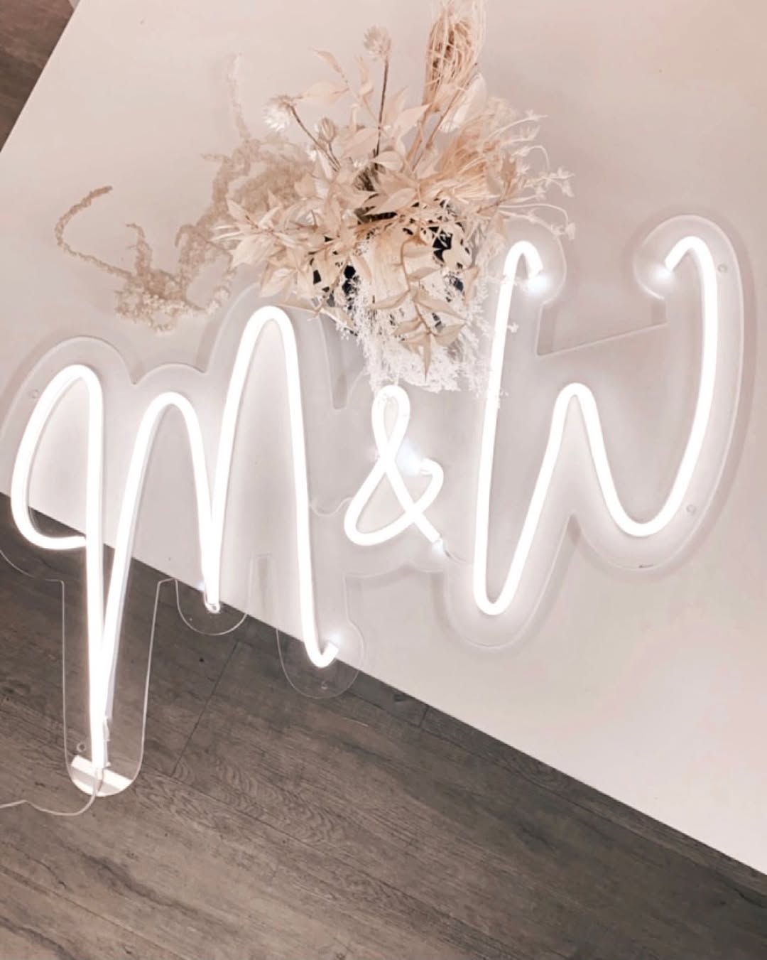 Custom Wedding Initials · Your Neon SA