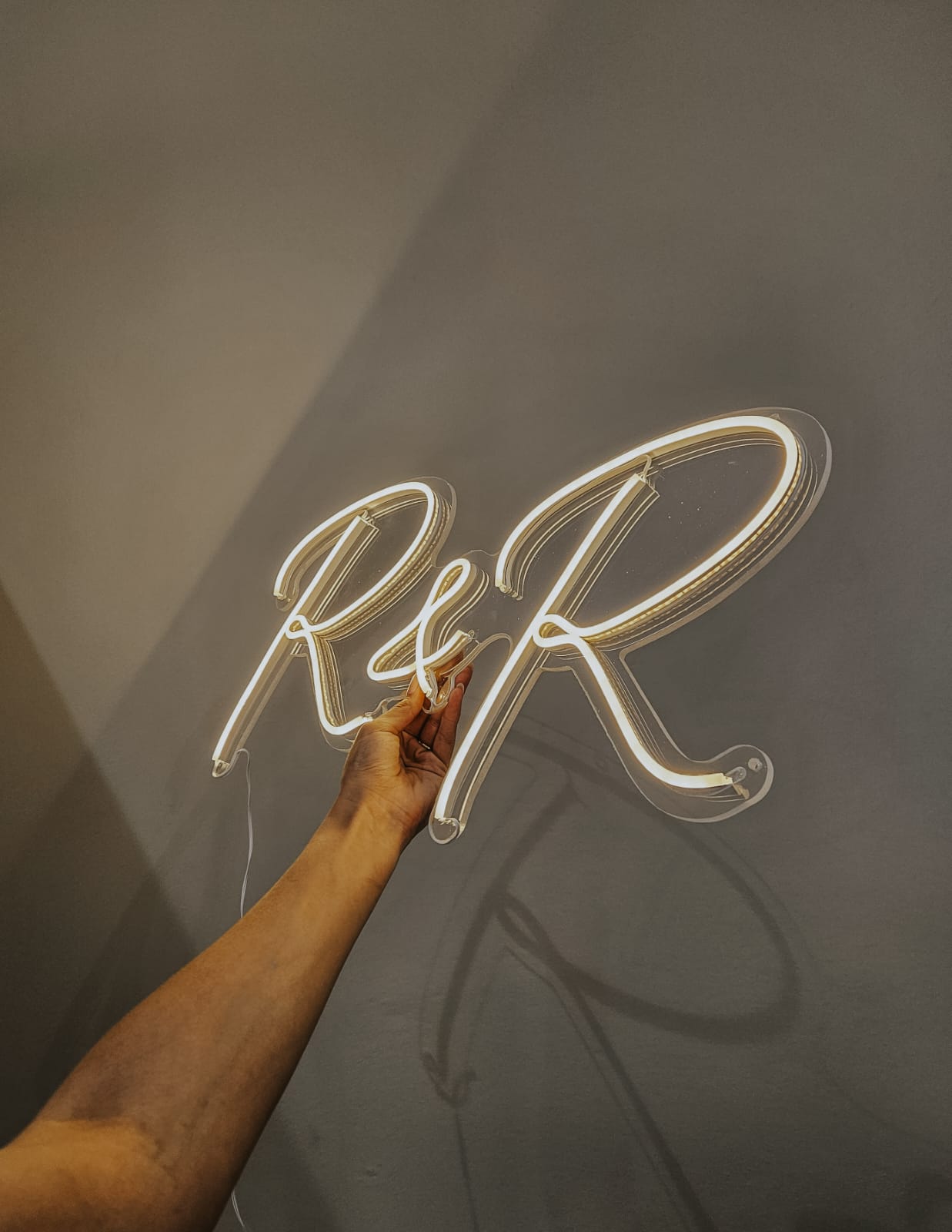 Custom Wedding Initials · Your Neon SA